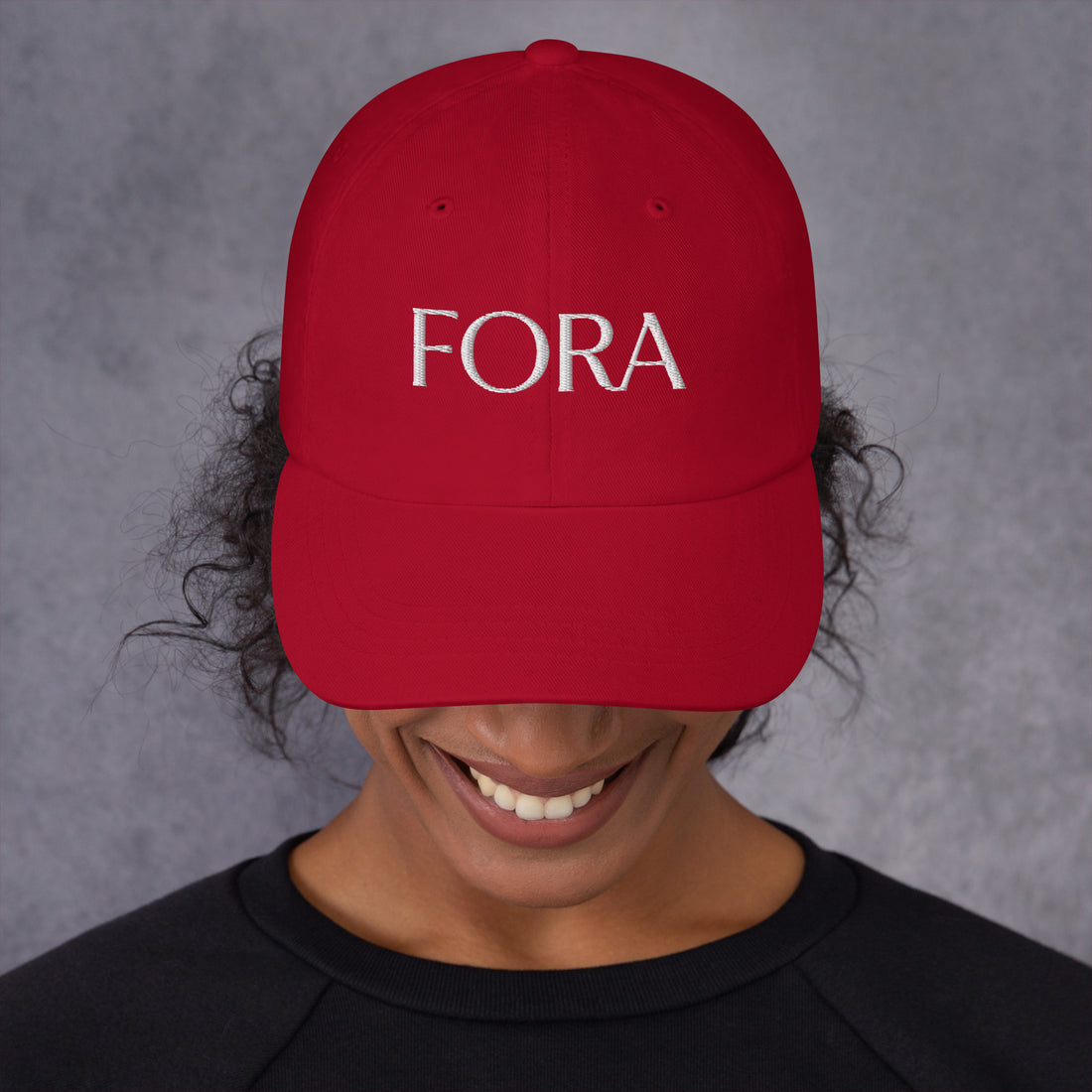 Fora Logo Dad Hat – Fora Travel Merch Store