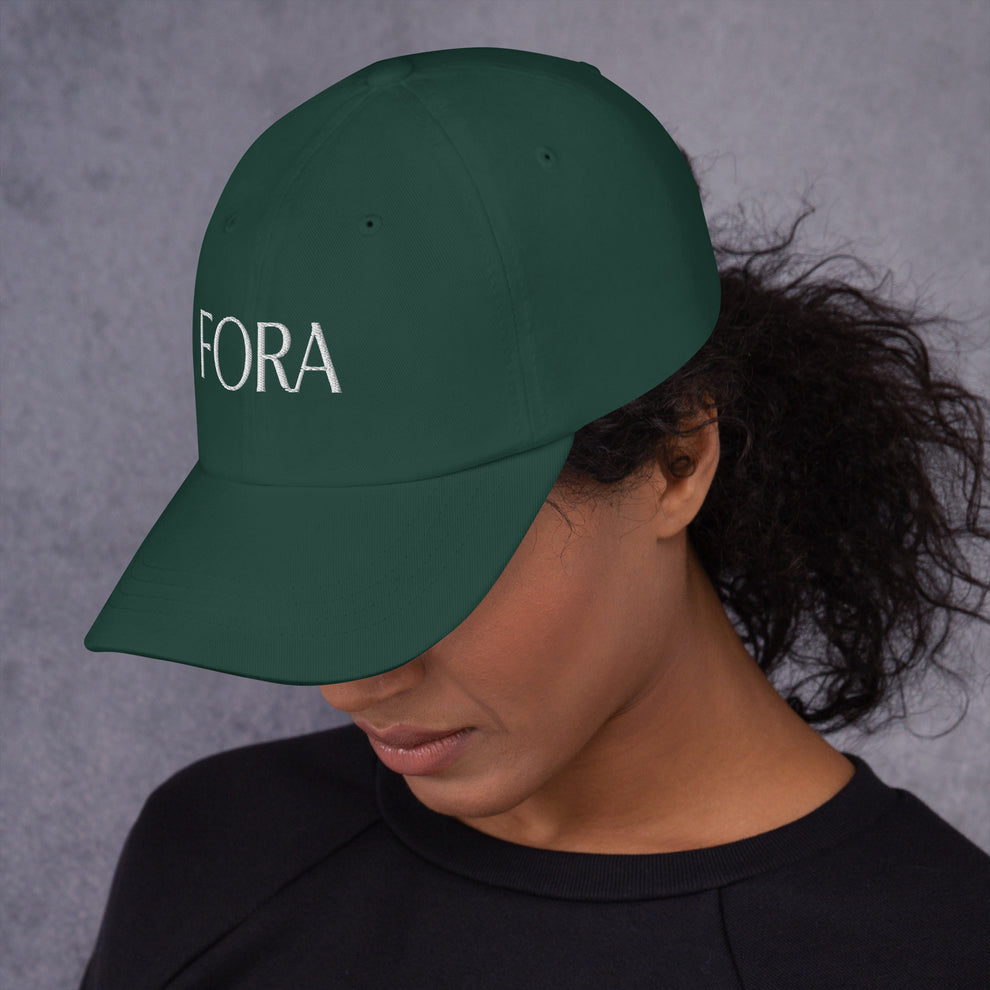 Fora Logo Dad Hat – Fora Travel Merch Store